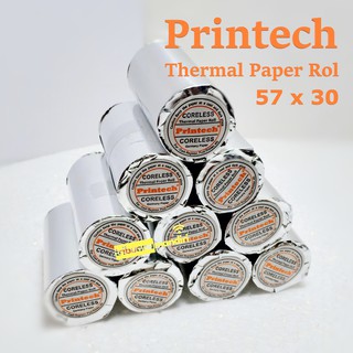 Jual Kertas Kasir Thermal - Thermal Register Roll 57 x 30 PRINTECH ...