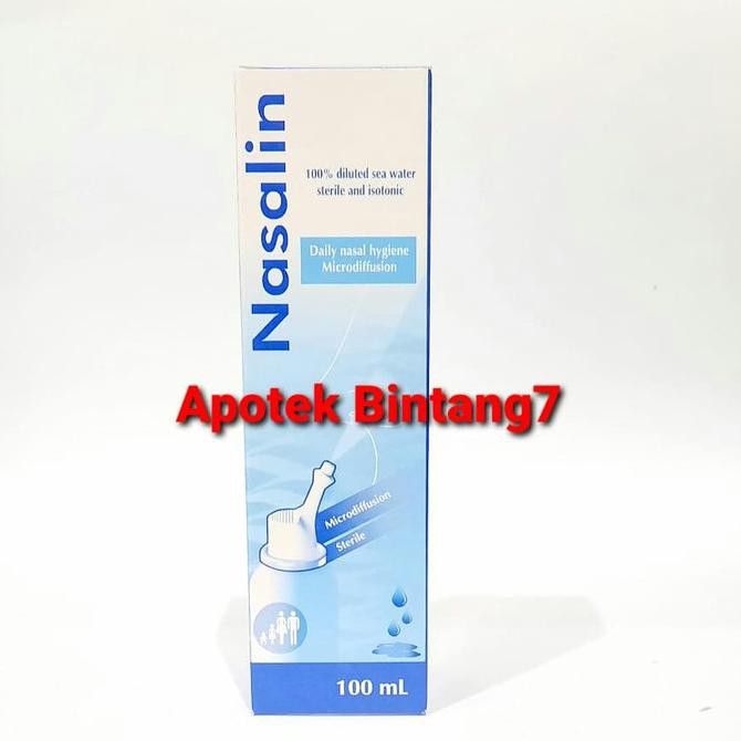 Jual NASALIN NASAL SPRAY 1 BOTOL X 100 ML | Shopee Indonesia