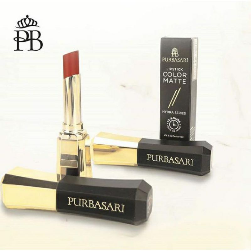 Jual Purbasari Lipstick Color Matte KEMASAN BARU | Shopee Indonesia