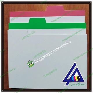 Jual Filling Cabinet Sekat Arsip Guide Sekat Arsip Dokumen Peralatan ...