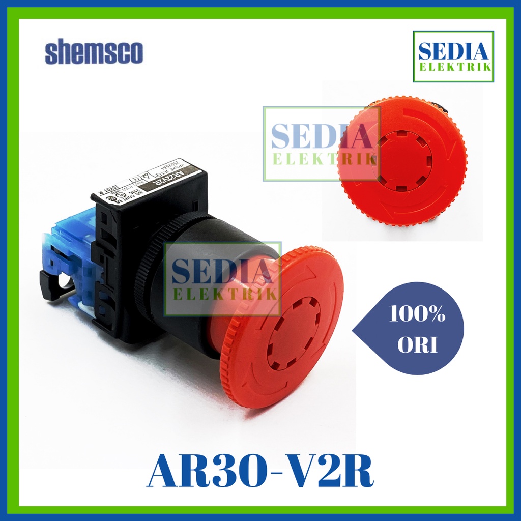 Jual Shemsco Emergency Push Button LOCK Trun To Release AR30-V2R ...