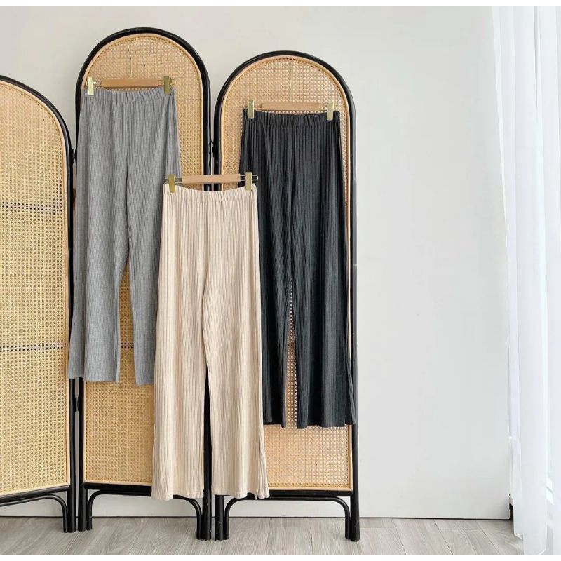 Jual Slit Pants by Fixpose | Shopee Indonesia