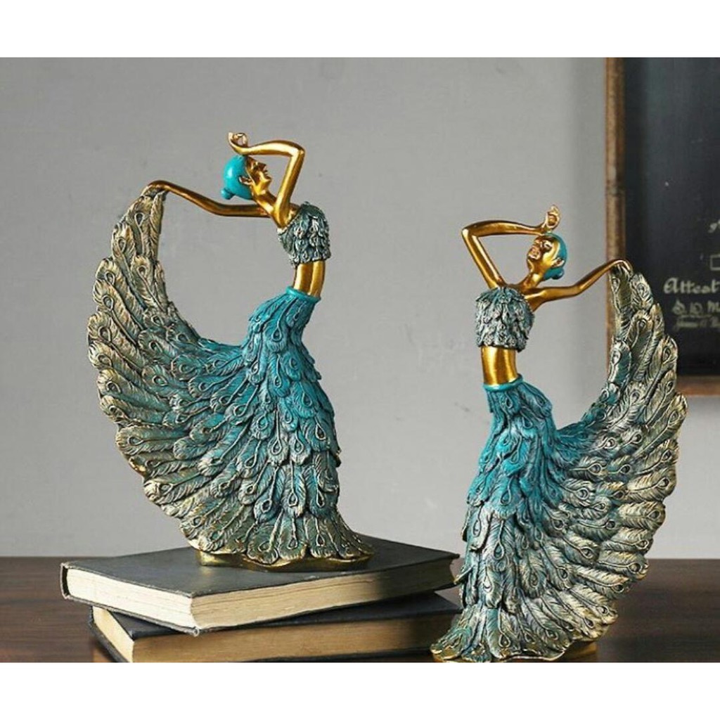 Jual IngaHome Pajangan Meja / Table Display/Peacock Dancer | Shopee ...
