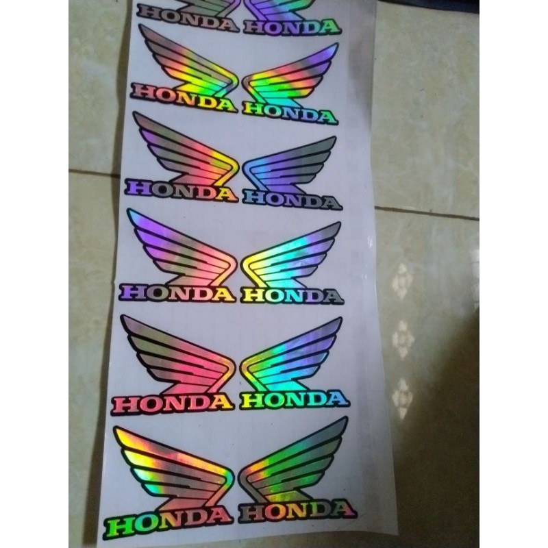 Jual Sticker honda sayap hologram | Shopee Indonesia