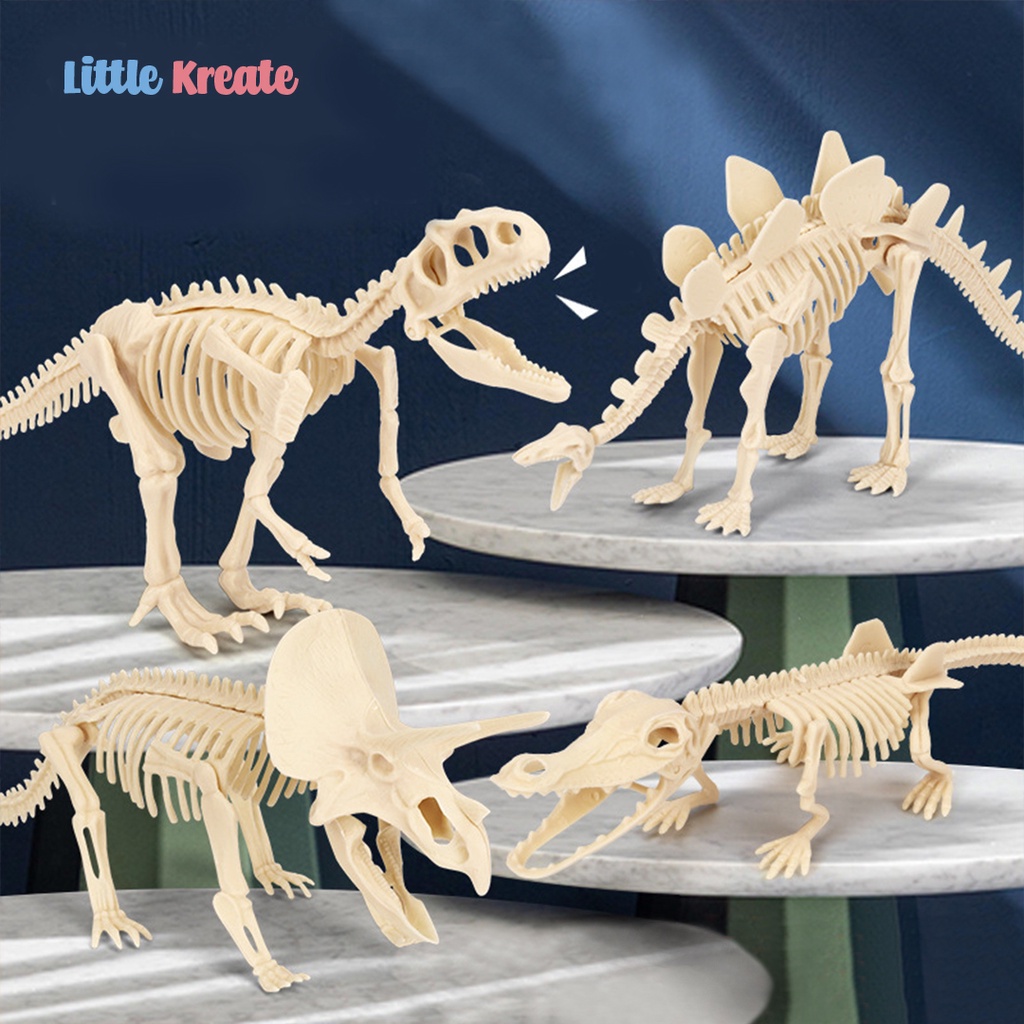 Jual World of Dinasaurs / Mainan Edukasi Anak Fossils Dinosaurus ...