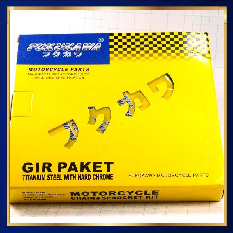 Jual Fukukawa Gear Paket Sparepart Original Oem Suku Cadang Motor ...