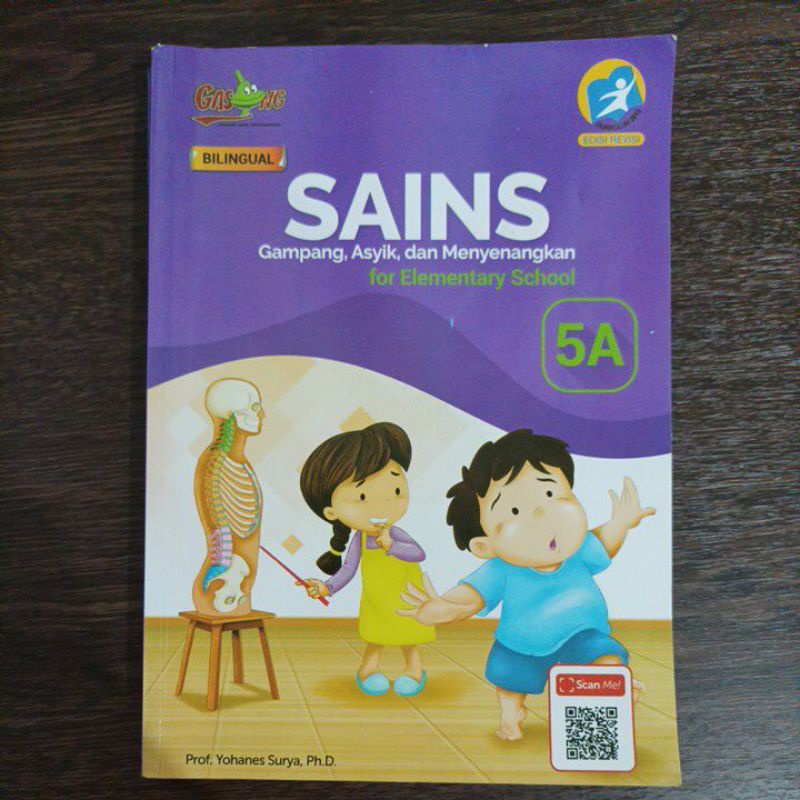 Jual Buku Gasing Science 5A Prof. Yohanes Surya Bilingual | Shopee ...