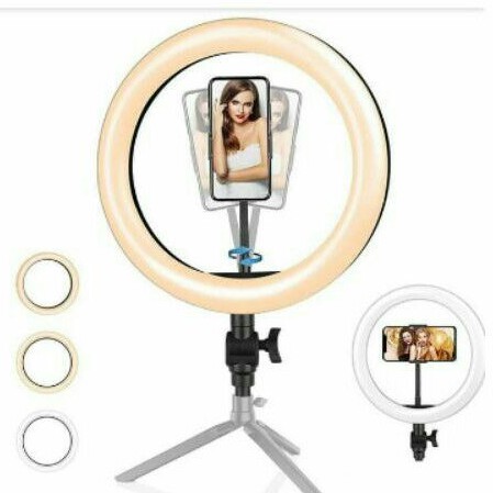 Jual Ringlight lampu live streaming tripod ring light | Shopee Indonesia