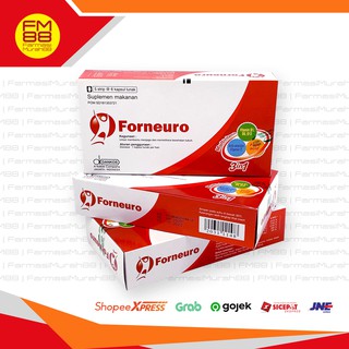 Jual FORNEURO Suplemen Multivitamin E B1 B6 B12 Asam Folat - Box Isi 30 ...