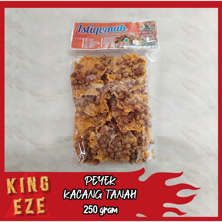 Jual PEYEK KACANG TANAH " ISTIQOMAH" I KING EZE SUPER KRESS I CAMILAN I ...