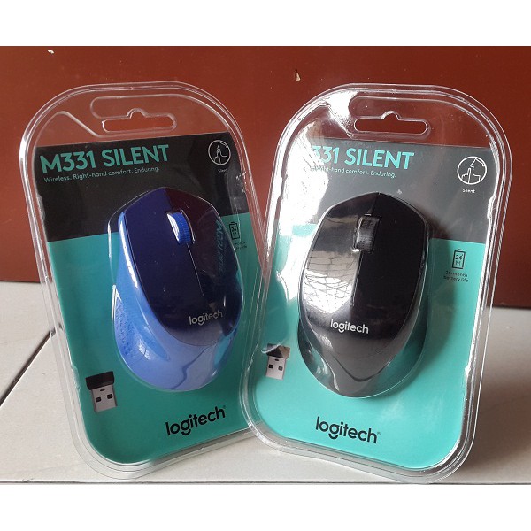 Jual LOGITECH M-331 SILENT (Mouse Wireless, Klik Tanpa Suara) | Shopee ...