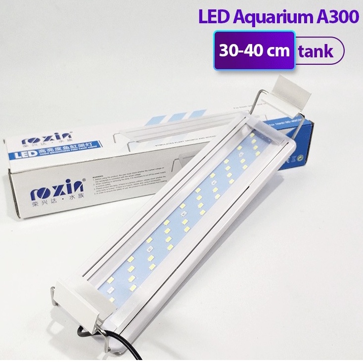Jual Lampu LED Roxin A300 A 300 30-40cm 30 cm 8 Watt Aquarium Aquascape | Shopee Indonesia