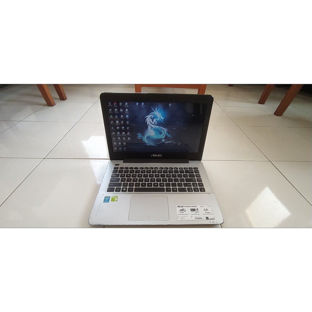 Jual Laptop Asus X455LF core i3 5005U RAM 8GB SSD 120GB HDD 500GB ...