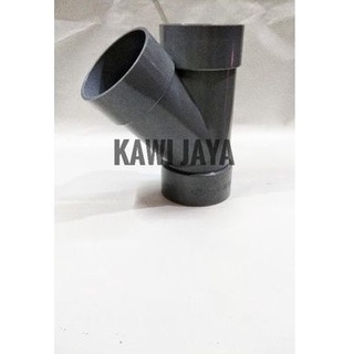 Jual TEE Y BRANCH D 3in RUCIKA / TY 45 derajat FITTING PIPA PVC ...