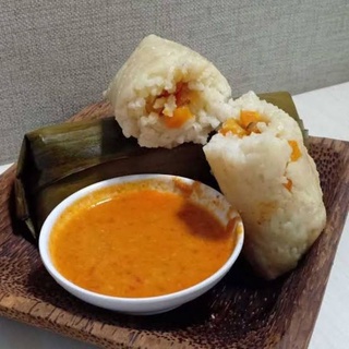 Jual Lontong isi oncom / lontonng isi kentang wortel | Shopee Indonesia