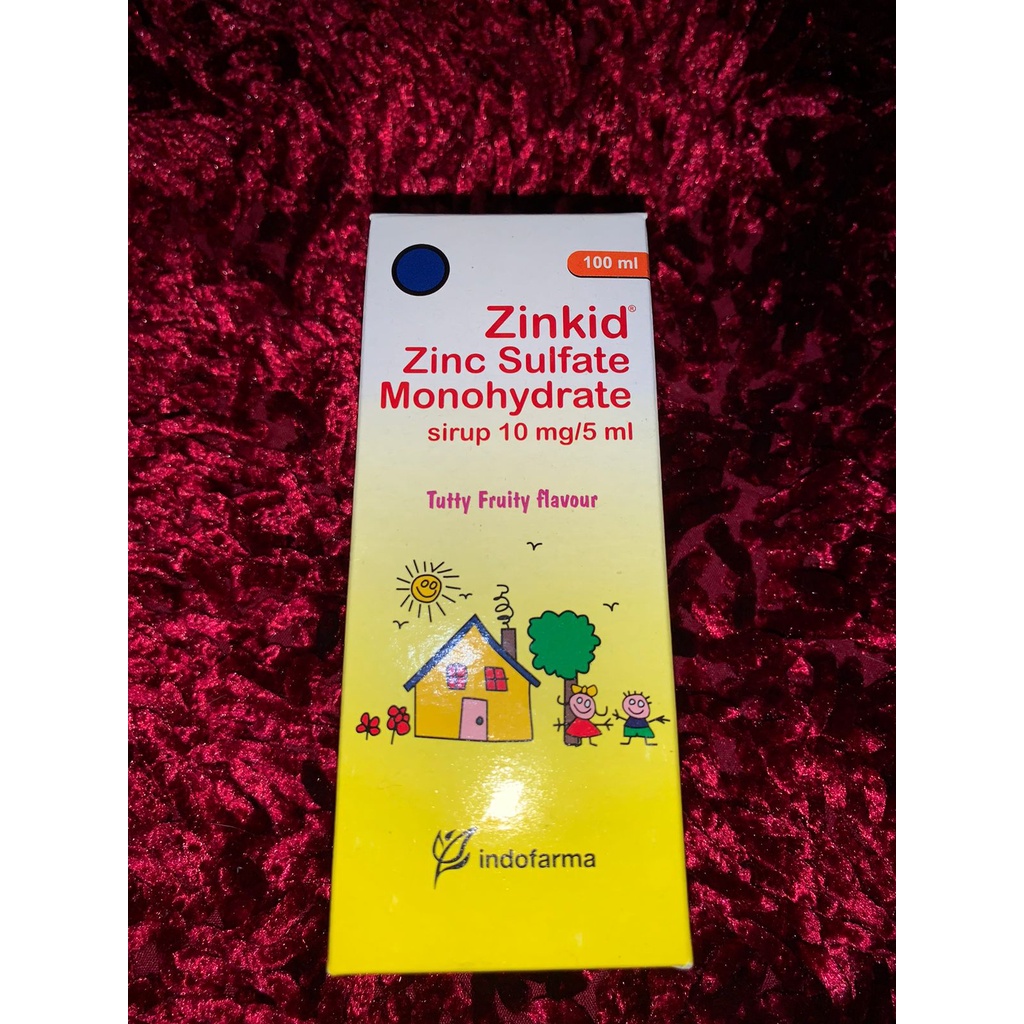 Jual Zinkid (Zink Sulfate Monohydrate) Sirup 100 mL | Shopee Indonesia