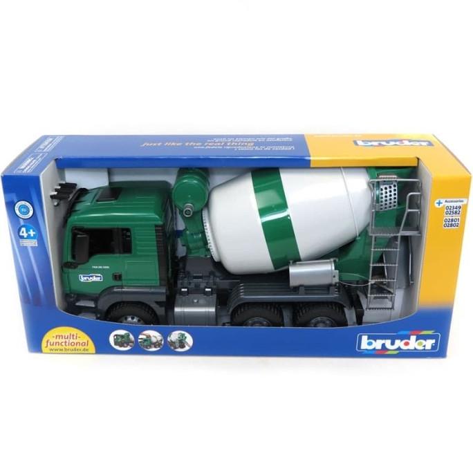 Jual BRUDER 3710 MAN TGS Cement Mixer Green Truck ORIGINAL | Shopee ...