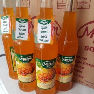 Jual Marjan squash rasa mangga 450ml | Shopee Indonesia