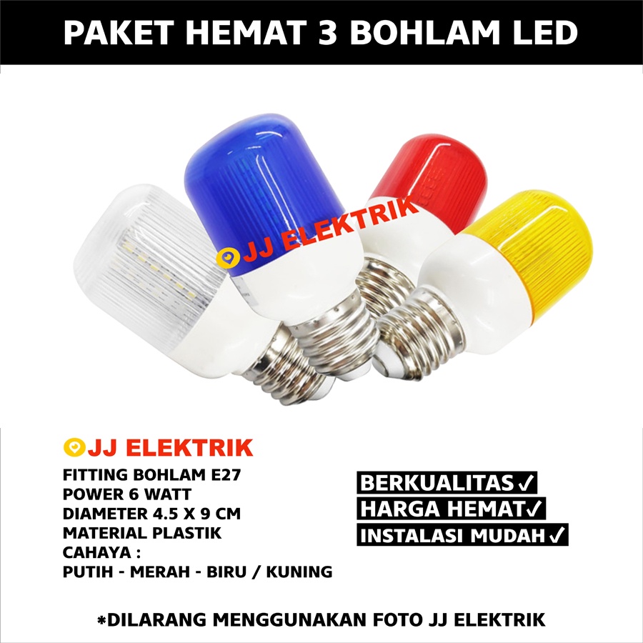 Jual lampu led strobo kedip flash Light bulb e27 | Shopee Indonesia