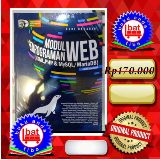 Jual MODUL PEMROGRAMAN WEB ( HTML,PHP & MySQL/MariaDB) - BUDI RAHARJO ... Jual MODUL PEMROGRAMAN WEB ( HTML,PHP & MySQL/MariaDB) - BUDI RAHARJO ...