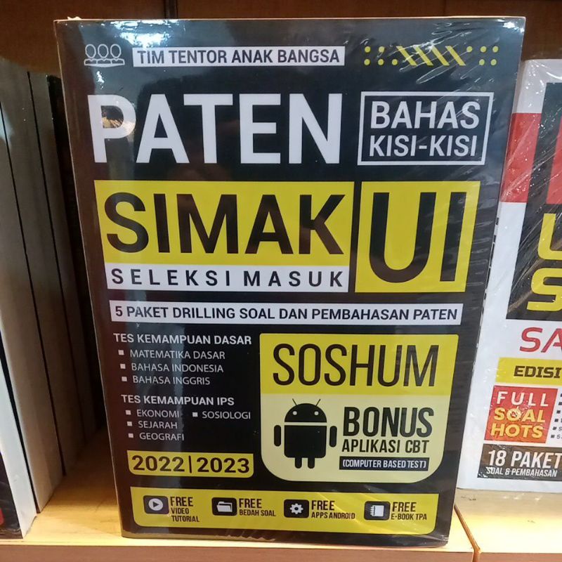 Jual Buku SIMAK SELEKSI MASUK UI (SOSHUM 2022-2023) | Shopee Indonesia Jual Buku SIMAK SELEKSI MASUK UI (SOSHUM 2022-2023) | Shopee Indonesia