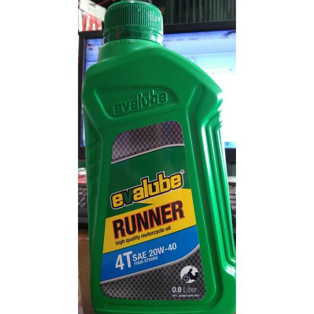 Jual Oli Evalube Runner 4T 20W-40 Indonesia|Shopee Indonesia