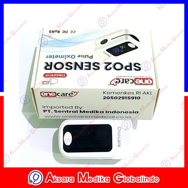 Jual PULSE OXIMETER OXYMETER SATURASI OKSIGEN ONECARE #AMG | Shopee ...