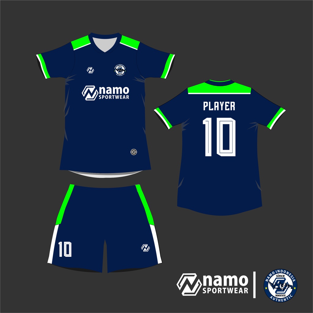 Jual [BISA SATUAN] JERSEY FUTSAL SABLON NAMA NOMOR SPONSOR DAN LOGO ...