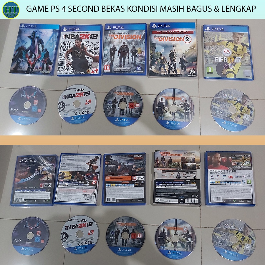 Jual KASET GAME BD PLAYSTATION PS4 SECOND ORIGINAL BEKAS KONDISI BAGUS Indonesia|Shopee Indonesia