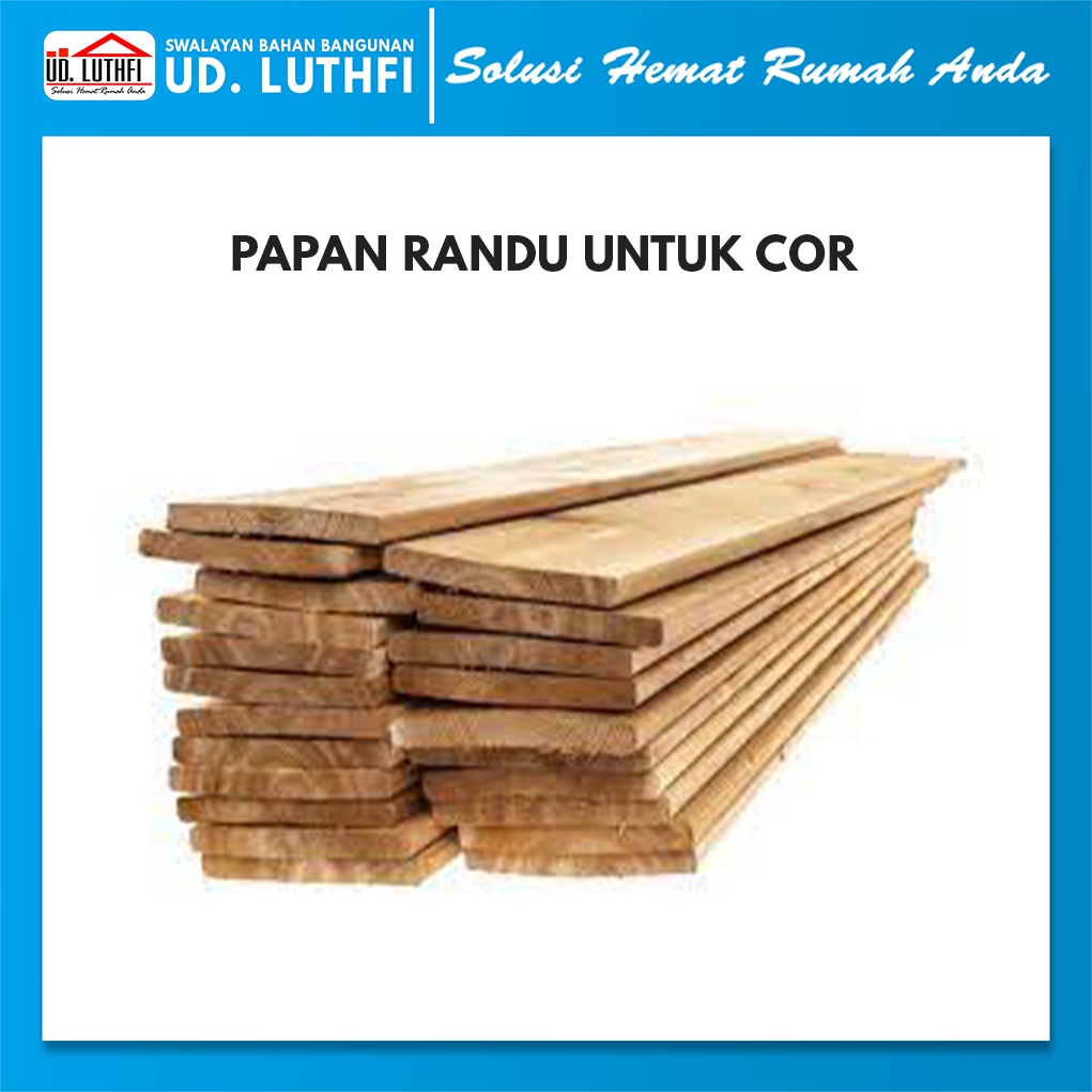 Jual Papan Randu Tebal Untuk Cor 20x200 | Shopee Indonesia