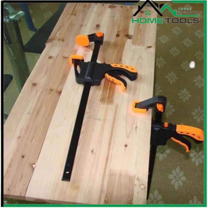 Jual Klem Kayu Catok 4 Inch Clamp Model F DIY Wordworking Penjepit ...
