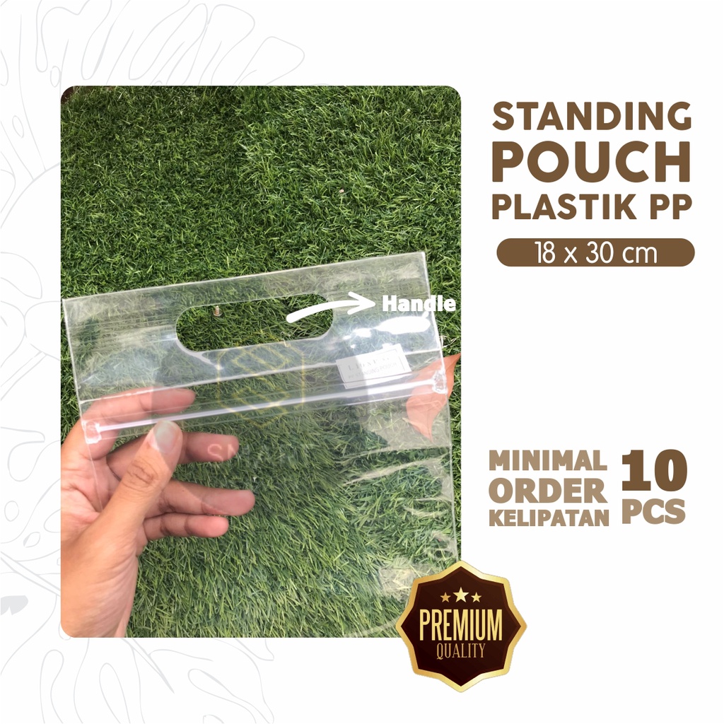 Jual Plastik Standing Pouch STP 18x30 18 x 30 single seal | 100pcs ...