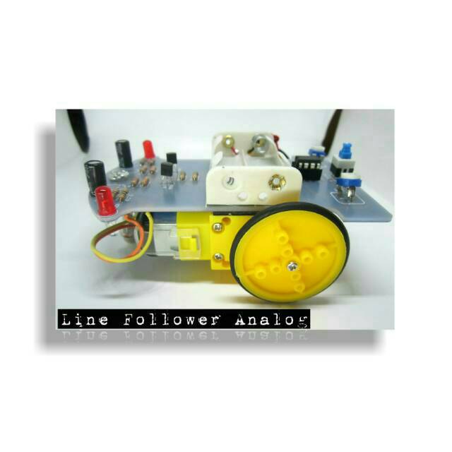 Jual Line Follower Analog Tanpa Arduino Smart Robot DIY Sudah DISOLDER ...