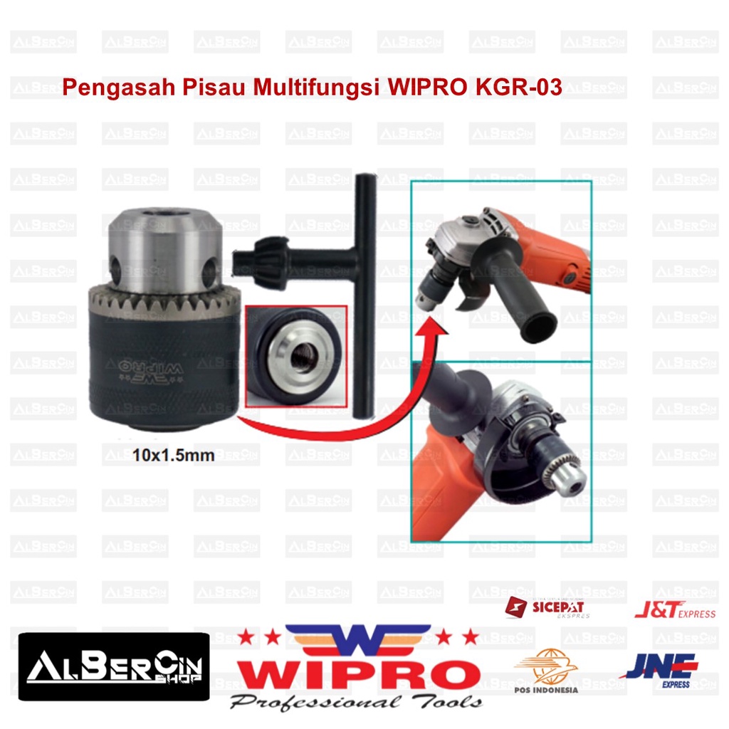 Jual Kepala Bor untuk Mesin Gerinda Disc Grinder 4 Inch WIPRO KGR-03 ...