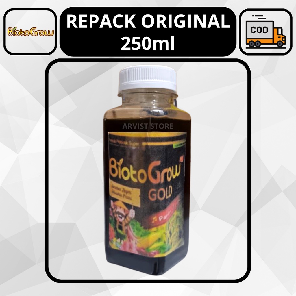 Jual BiotoGrow Gold Pupuk Probiotik Organik Multiguna Kemasan Repack ...
