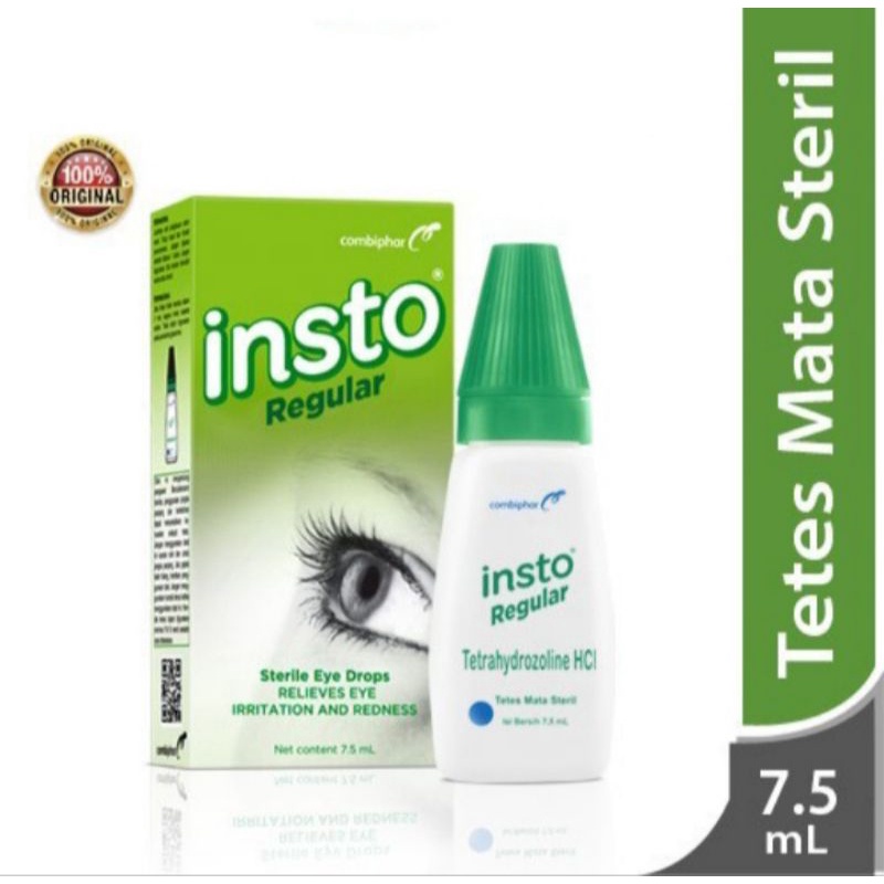 Jual Insto Regular Tetes Mata 7.5 ML / Meredakan Iritasi & Mata Merah ...