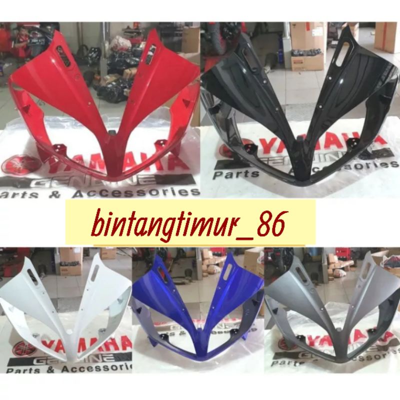 Jual BODY FRONT UPPER 1 TAMENG DEPAN YAMAHA R15 V2 HITAM,MERAH,BIRU ...
