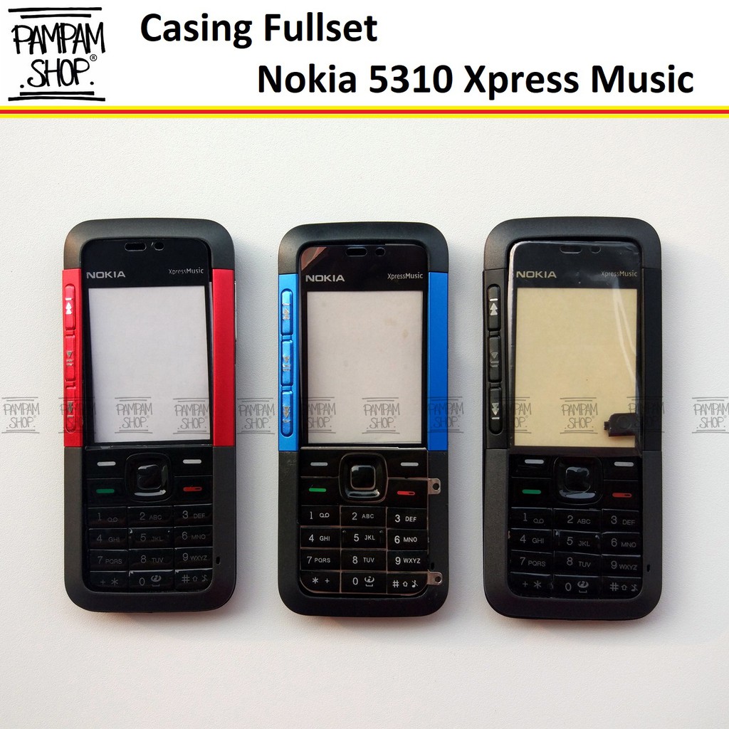 Jual Casing Case Fullset Full Set Nokia 5310 Xpress Music Original ...