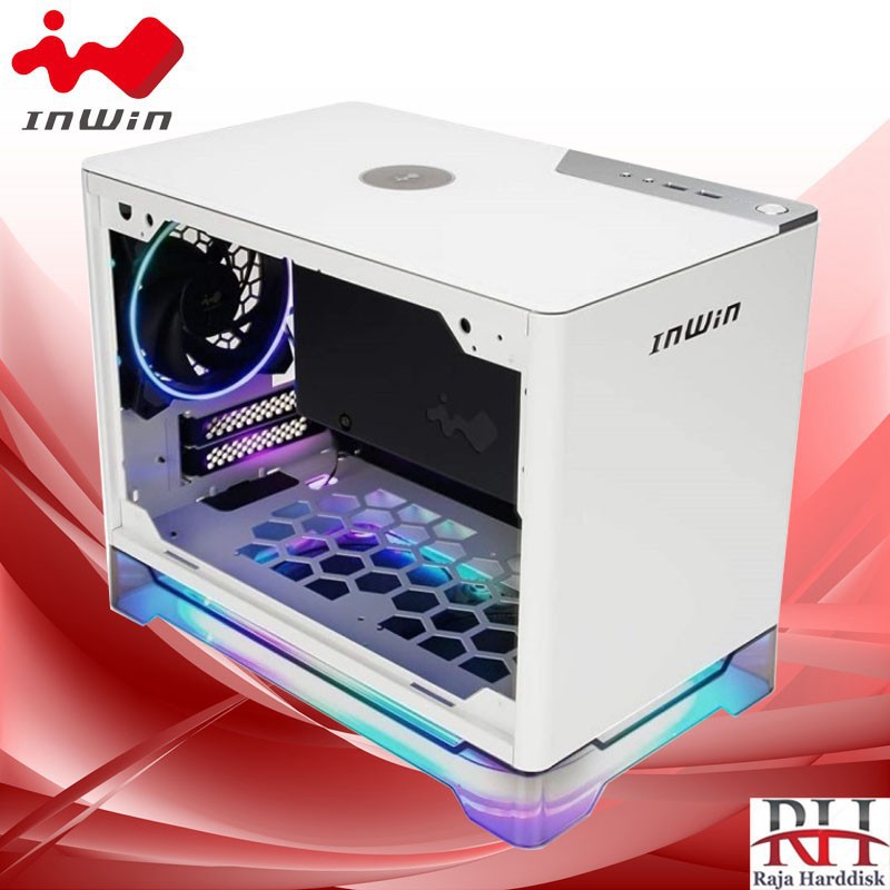Jual InWin A1 Plus White - Mini ITX Tempered Glass With 650W PSU 80+ Gold | Shopee Indonesia