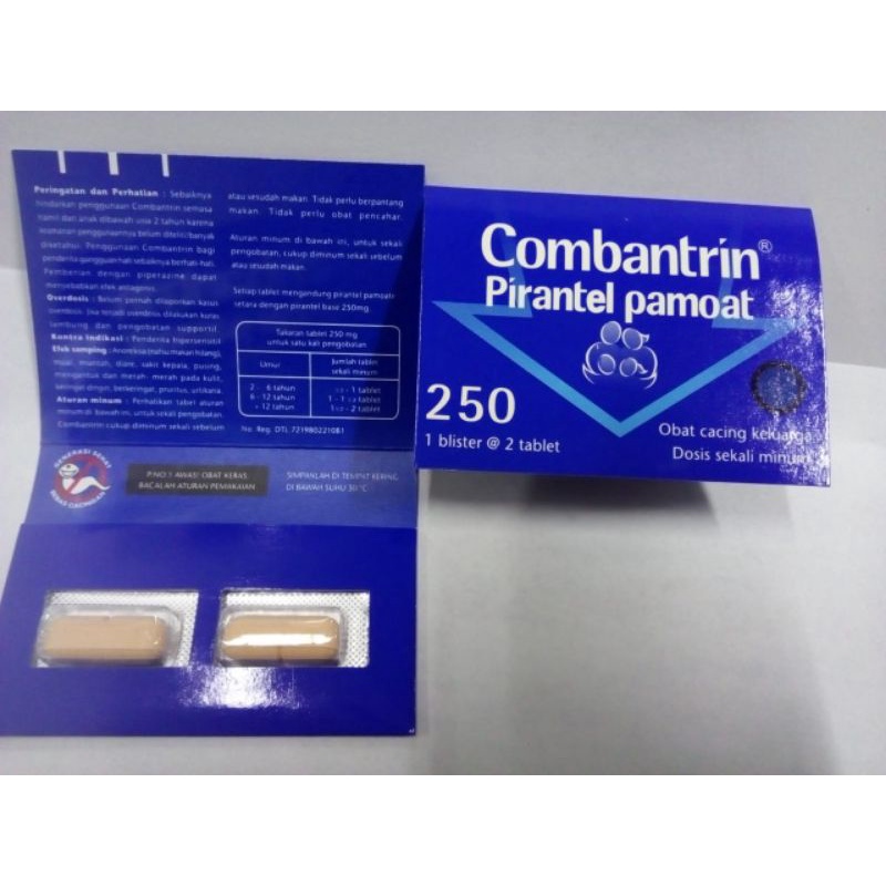 Jual Combantrin 250mg(Strip) | Shopee Indonesia