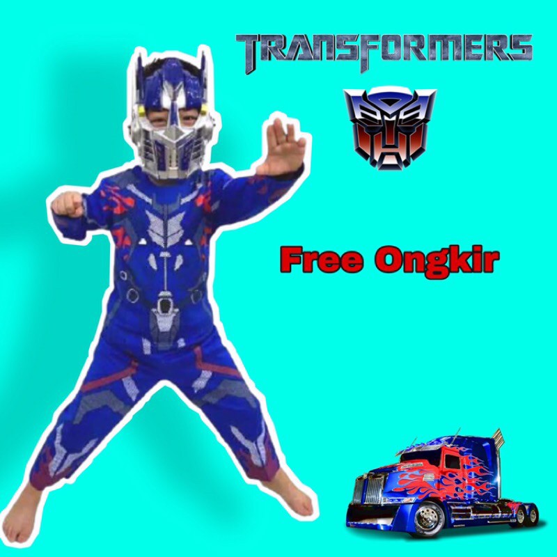 Jual KOSTUM TRANSFORMERS OPTIMUS PRIME TERBARU / TRANFORMERS ...