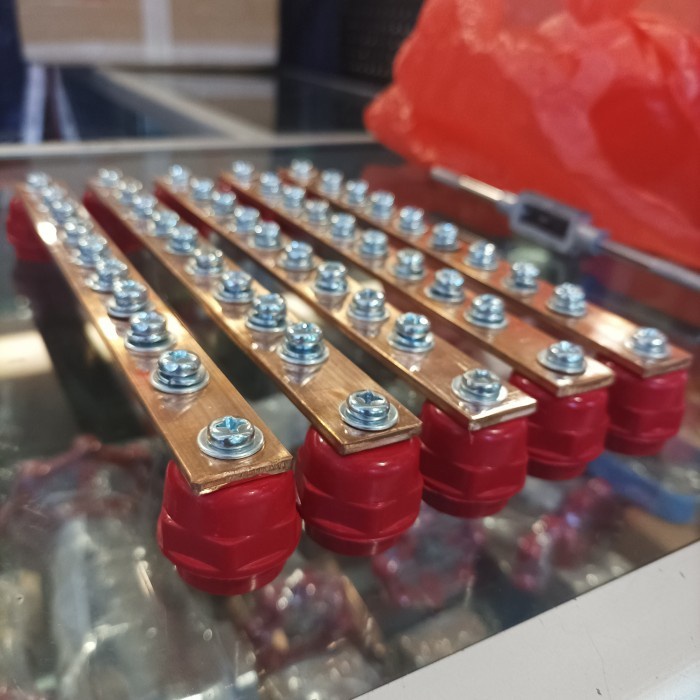 Jual busbar tembaga 5mm - busbar custom - tembaga murni | Shopee Indonesia