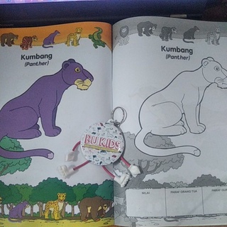 Jual Buku Mewarnai Anak - Mewarnai Pemakan Daging | Shopee Indonesia
