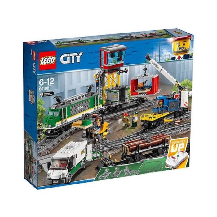 Jual LEGO City 60198 Cargo Train Indonesia|Shopee Indonesia