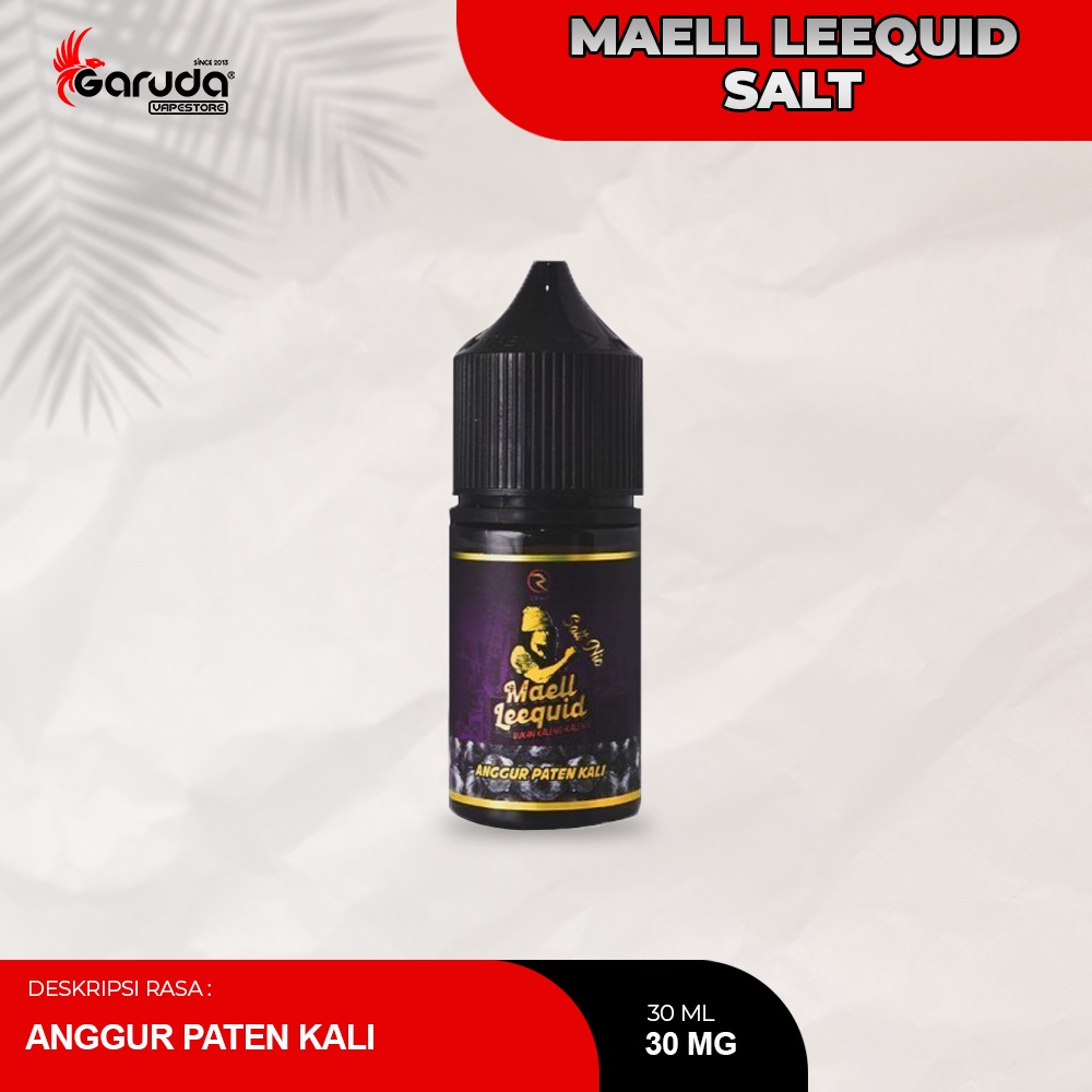 Jual Maell Anggur Paten Kali Saltnic Liquid by Rcraft 30ml Bercukai ...