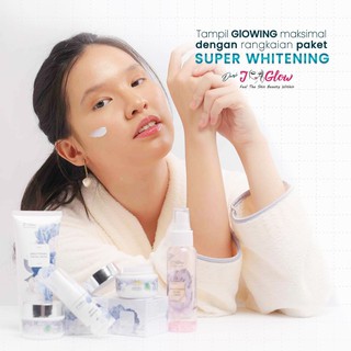 Jual JGLOW SKINCARE PAKET SUPER WHITENING / JGLOW PAKET WAJAH / CREAM ...