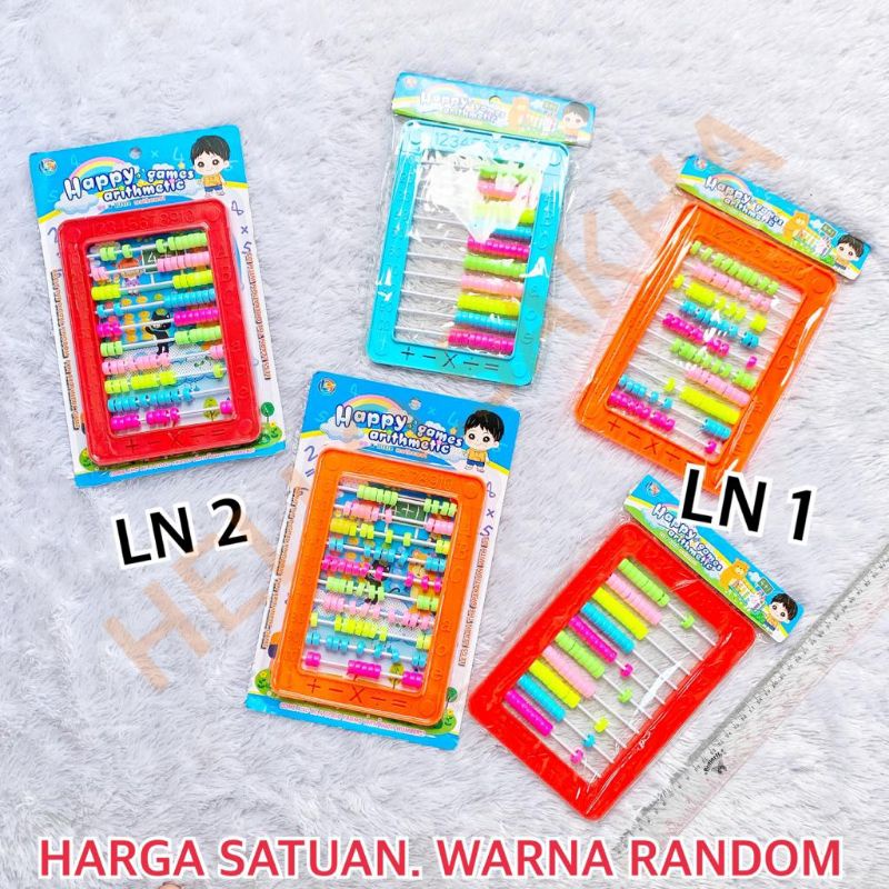 Jual MAINAN LN 1 & 2 HAPPY GAMES ARITHMETIC SEMPOA SIMPOA SIPOA SEPOA ...