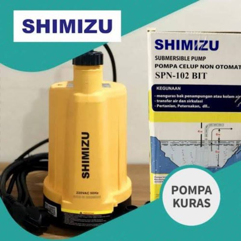 Jual pompa celup kuras Shimizu SPN 102bit | Shopee Indonesia
