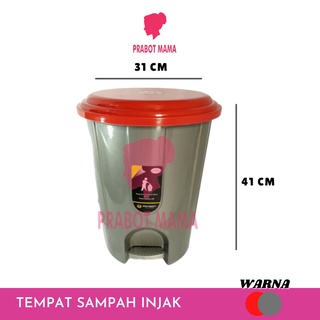 Jual Tempat Sampah injak Bulat -MKW/ Tempat Sampah Besar / Tempat Sampah Abu-Abu / Tempat Sampah ...
