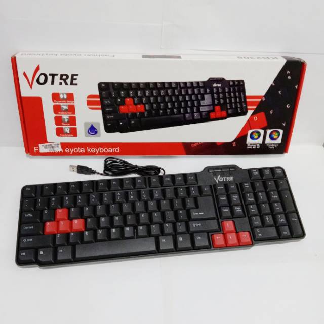 Jual Keyboard keybort votre usb standar plug and play | Shopee Indonesia